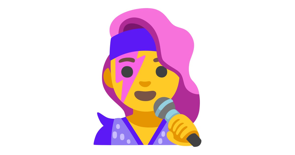 👩‍🎤 Woman Singer Emoji: Meaning & Usage