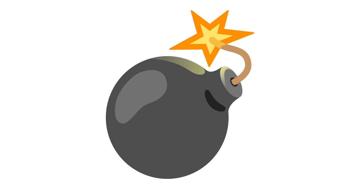 💣 Bomba Emoji: Significado y Uso
