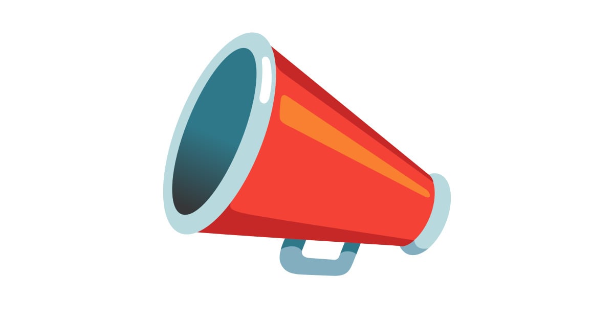 📣 Megafon Emoji: Bedeutung & Verwendung