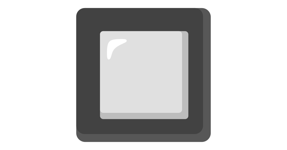 🔲 Black Square Button Emoji: Meaning & Usage