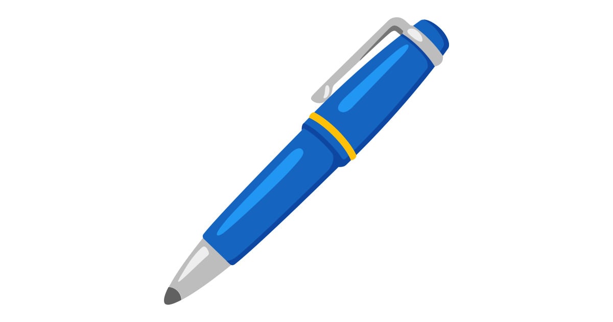 🖊️ Penna A Sfera Emoji