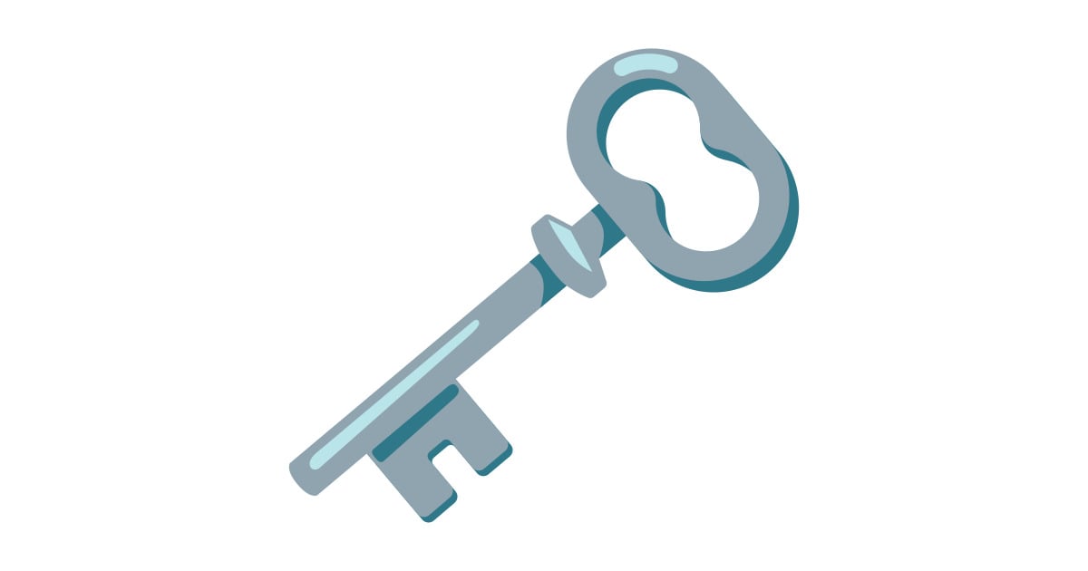 🗝️ Old Key Emoji: Meaning & Usage
