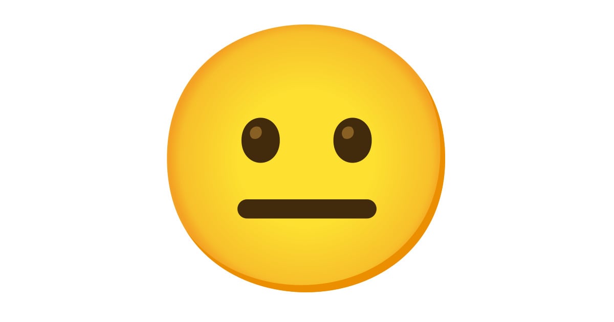 😐 Cara Neutral Emoji: Significado y Uso