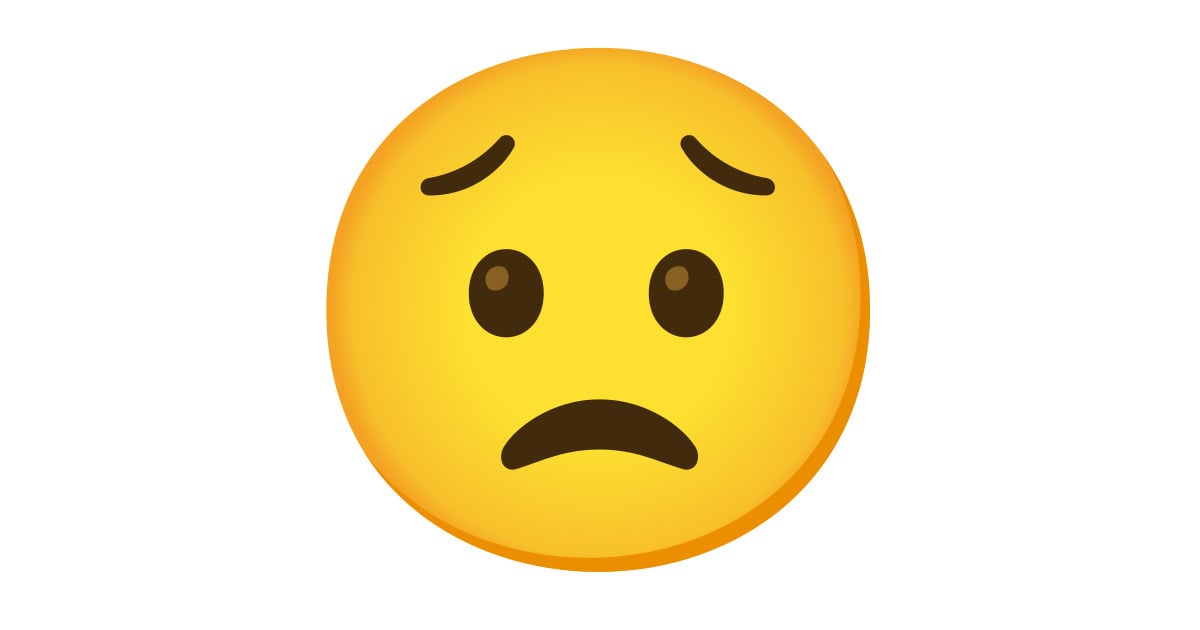 😟 Worried Face Emoji: Meaning & Usage