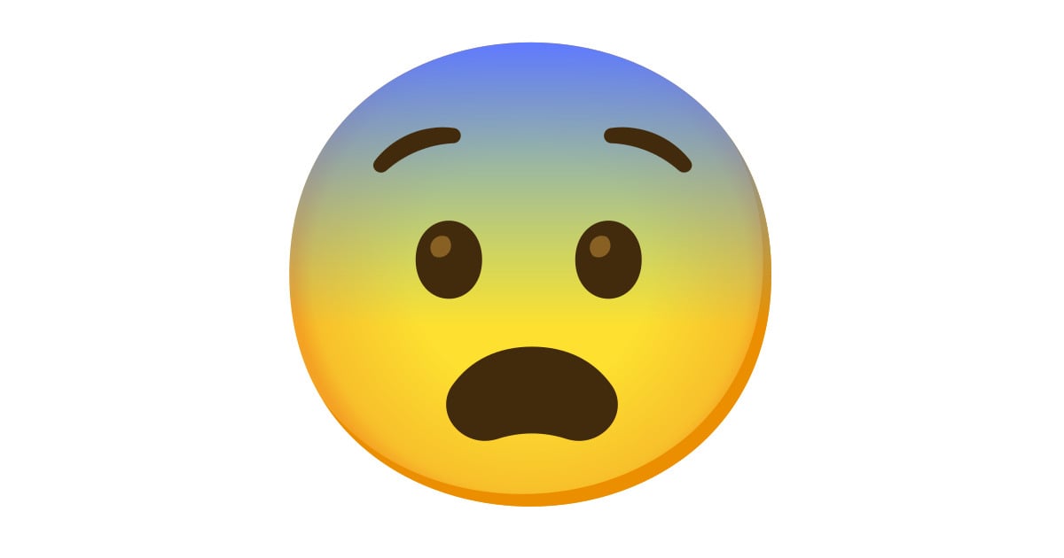 How To Type Scared Face Emoji