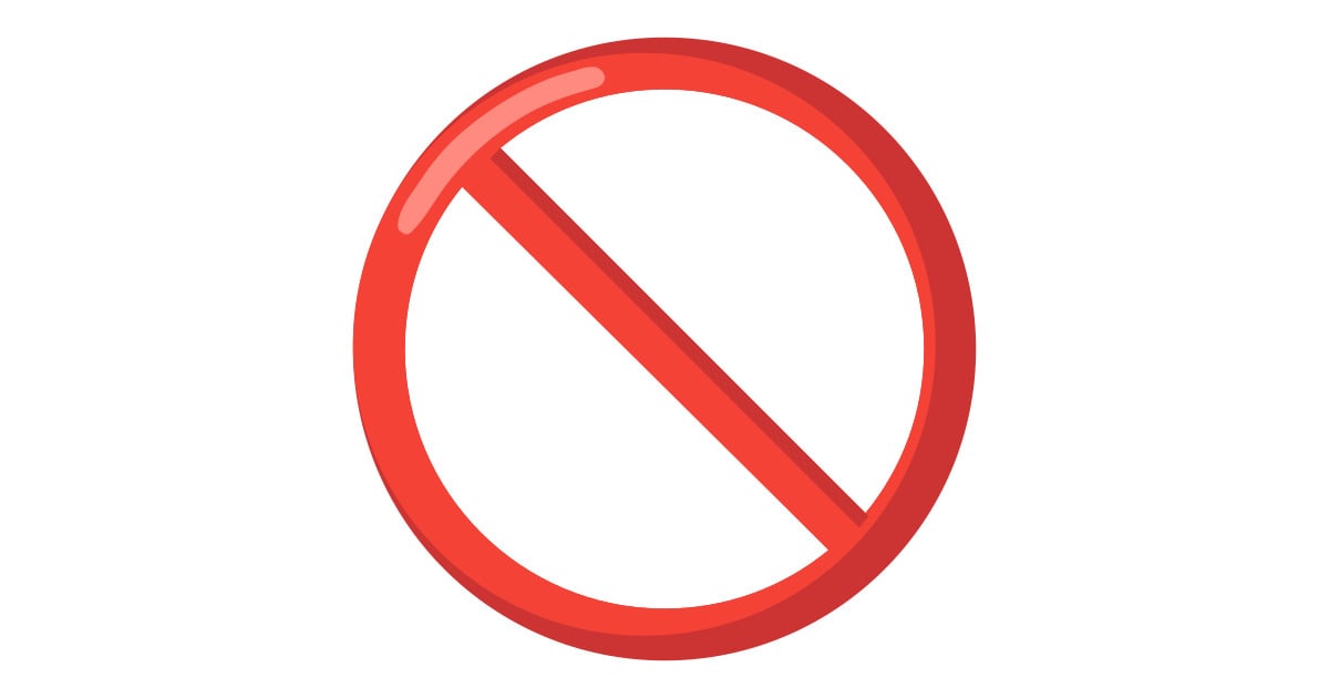 🚫 Symbole D’interdiction Emoji: Signification & Utilisation