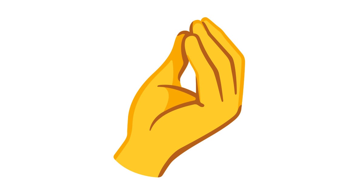 🤌 Pinched Fingers Emoji: Meaning & Usage