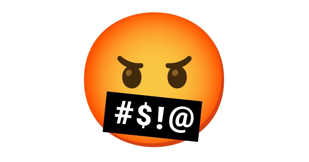 🤬 Face With Symbols On Mouth Emoji: Meaning & Usage