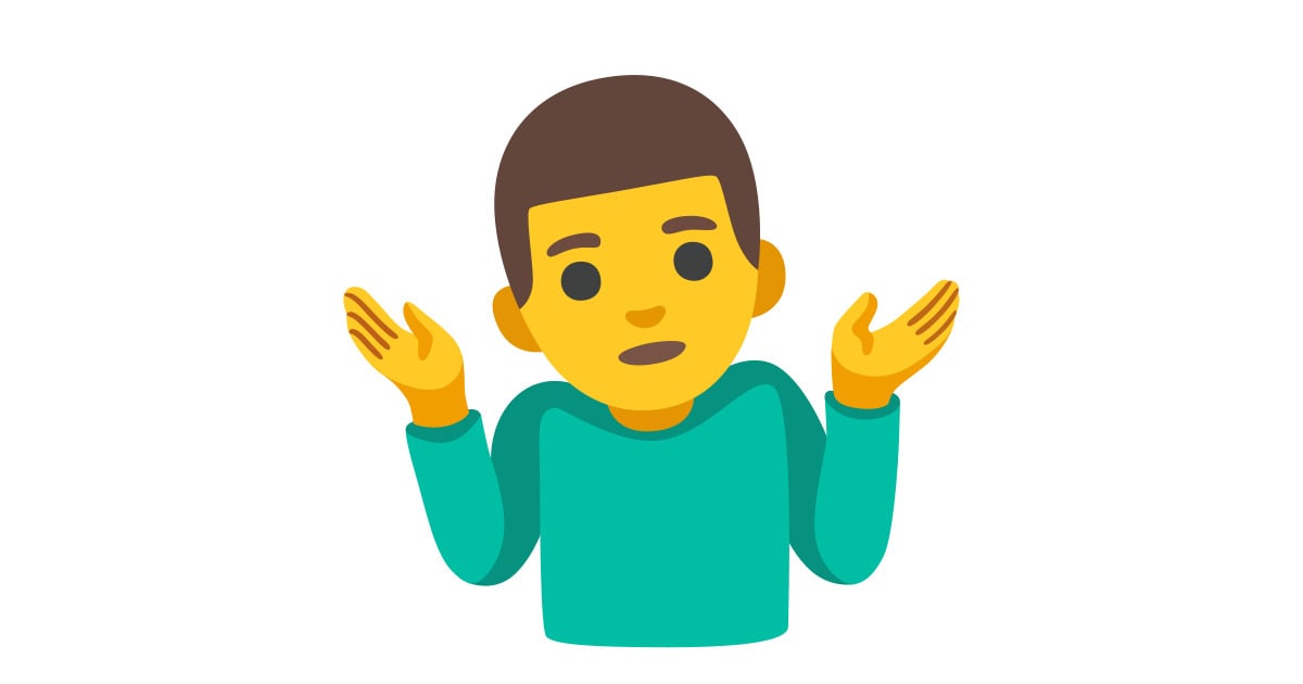 🤷‍♂️ Man Shrugging Emoji: Meaning & Usage