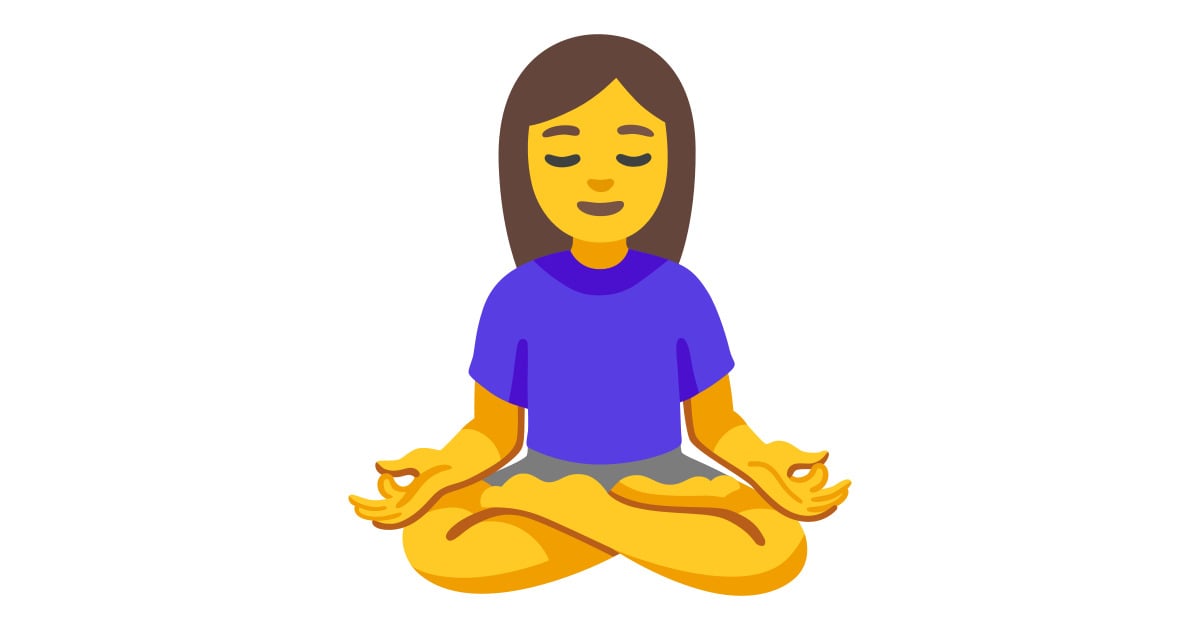 Yoga Pose Emoticon