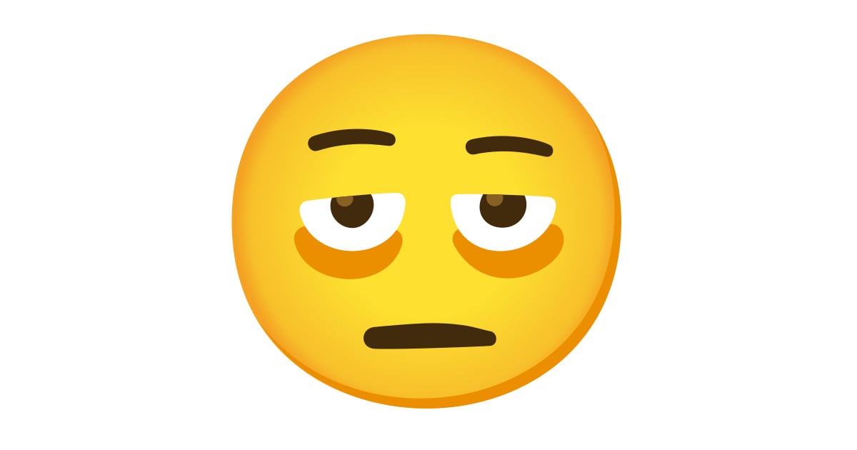 Face With Bags Under Eyes Emoji Meaning Usage