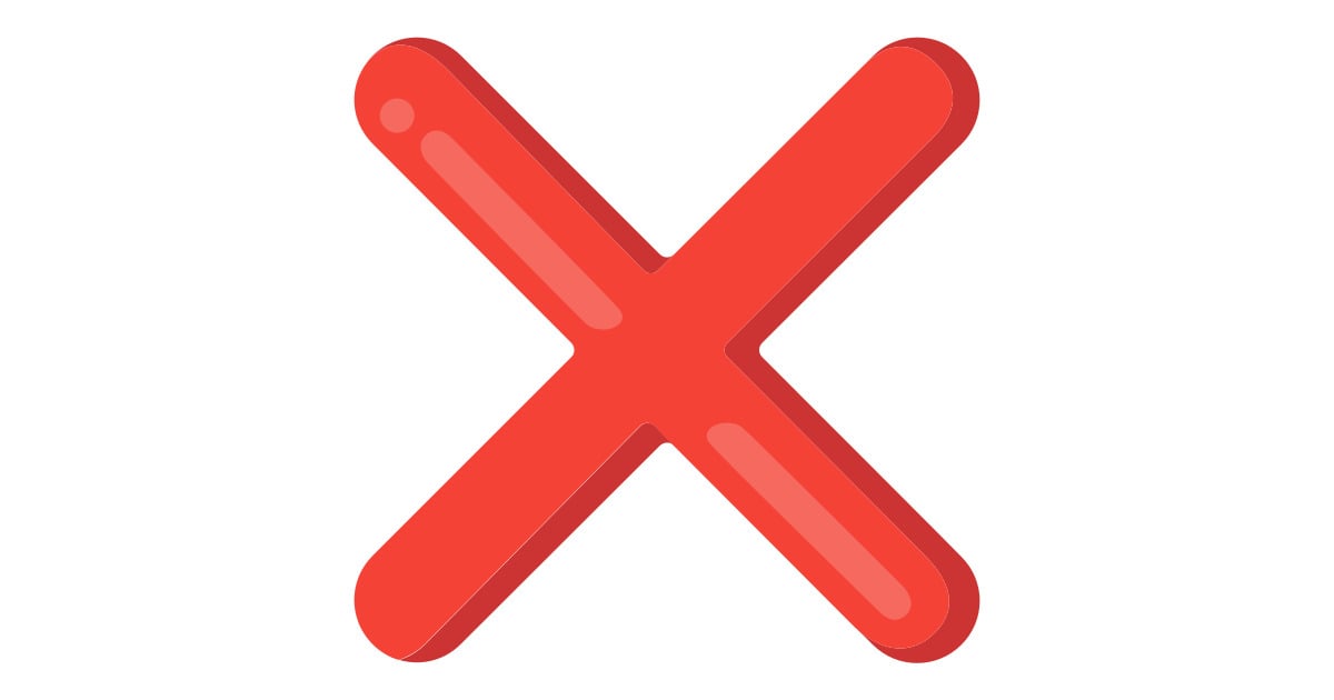 Marca De Cruz Emoji: Significado y Uso