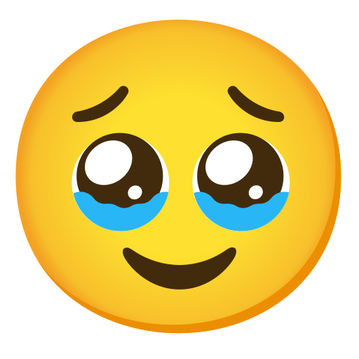 Happy Tear Emoticon Happy Tear Emoticon