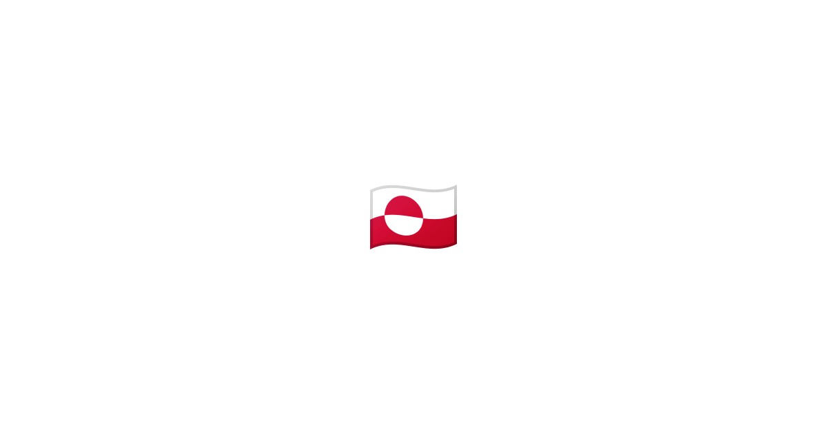 🇬🇱 Flag: Greenland Emoji | GL Flag Emoji