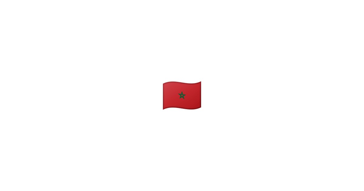 🇲🇦 Drapeau : Maroc Emoji