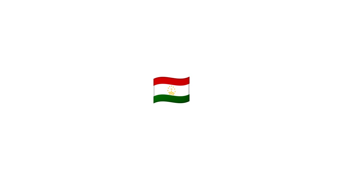 🇹🇯 Flag: Tajikistan Emoji | TJ Flag Emoji