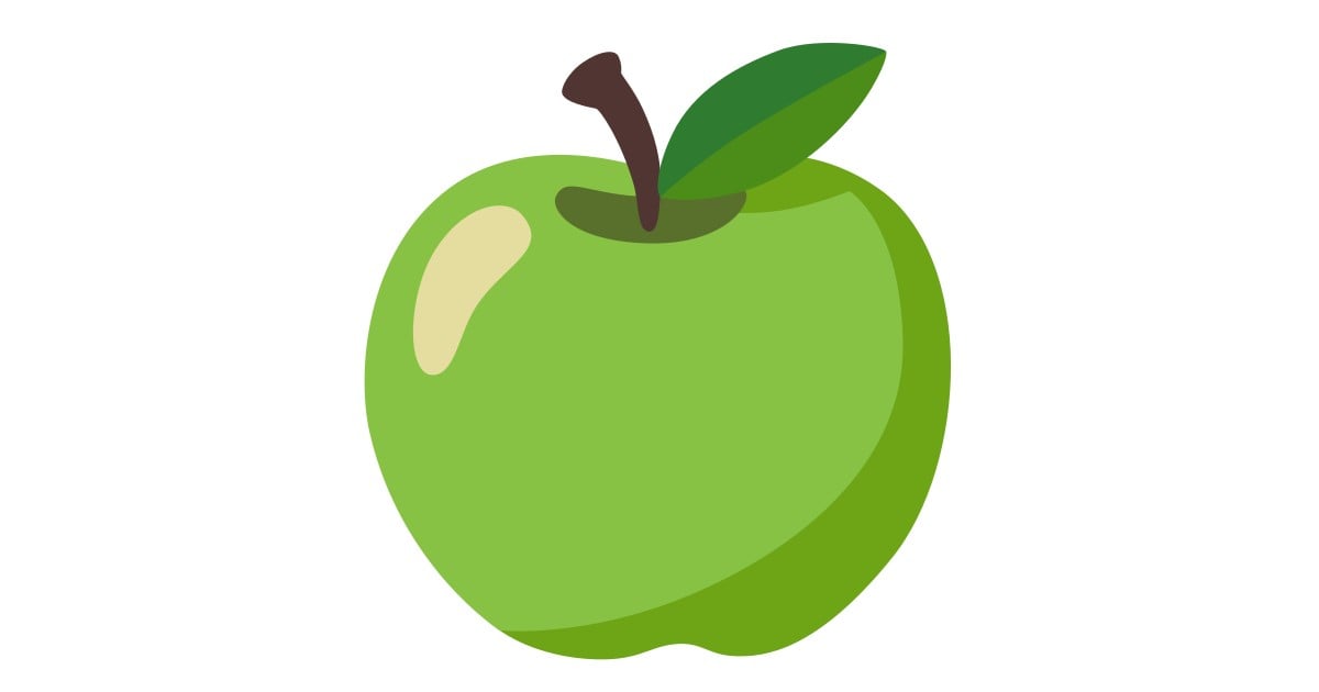 🍏 grüner Apfel-Emoji