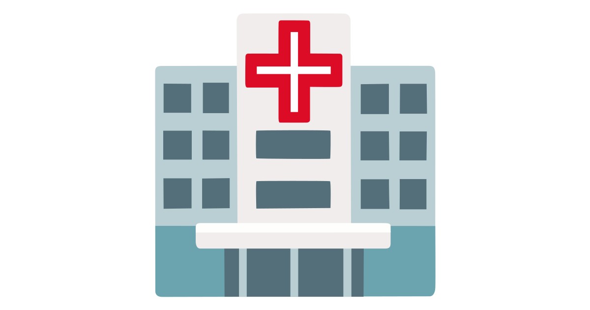 🏥 Hospital Emoji