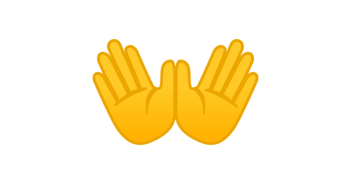 👐 Open Hands Emoji