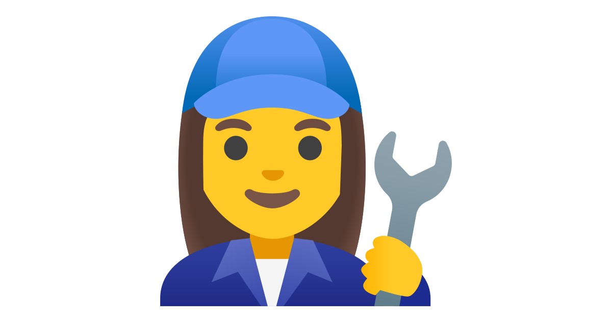 👩‍🔧 Woman Mechanic Emoji