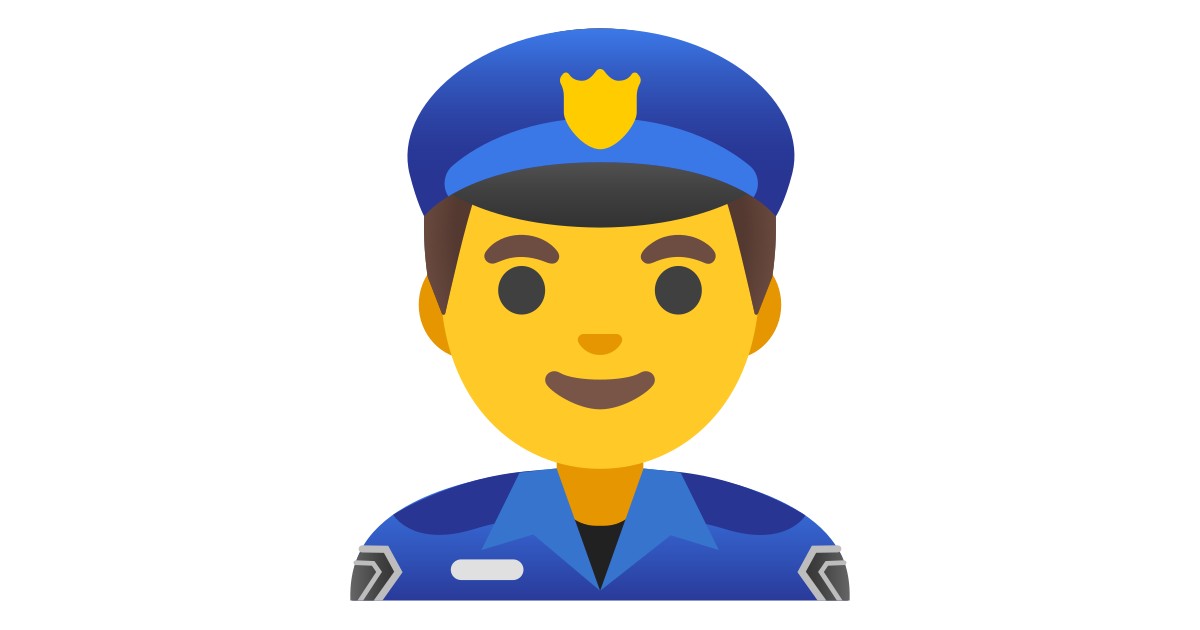 👮‍♂️ Man Police Officer Emoji
