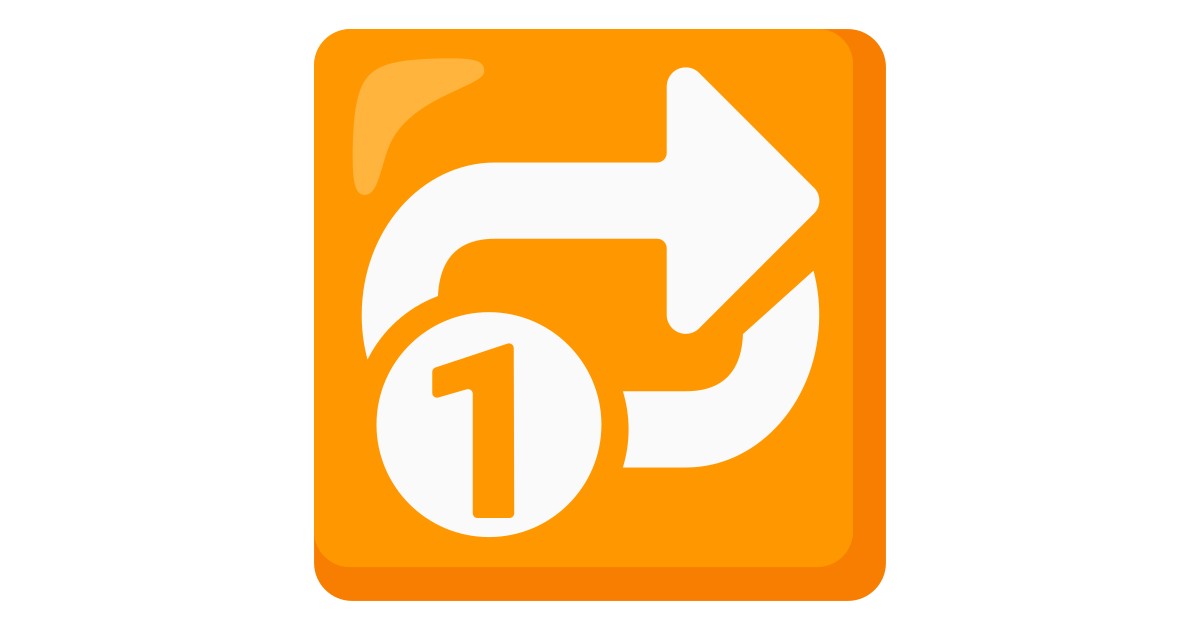 🔂 Repetir Una Vez Emoji