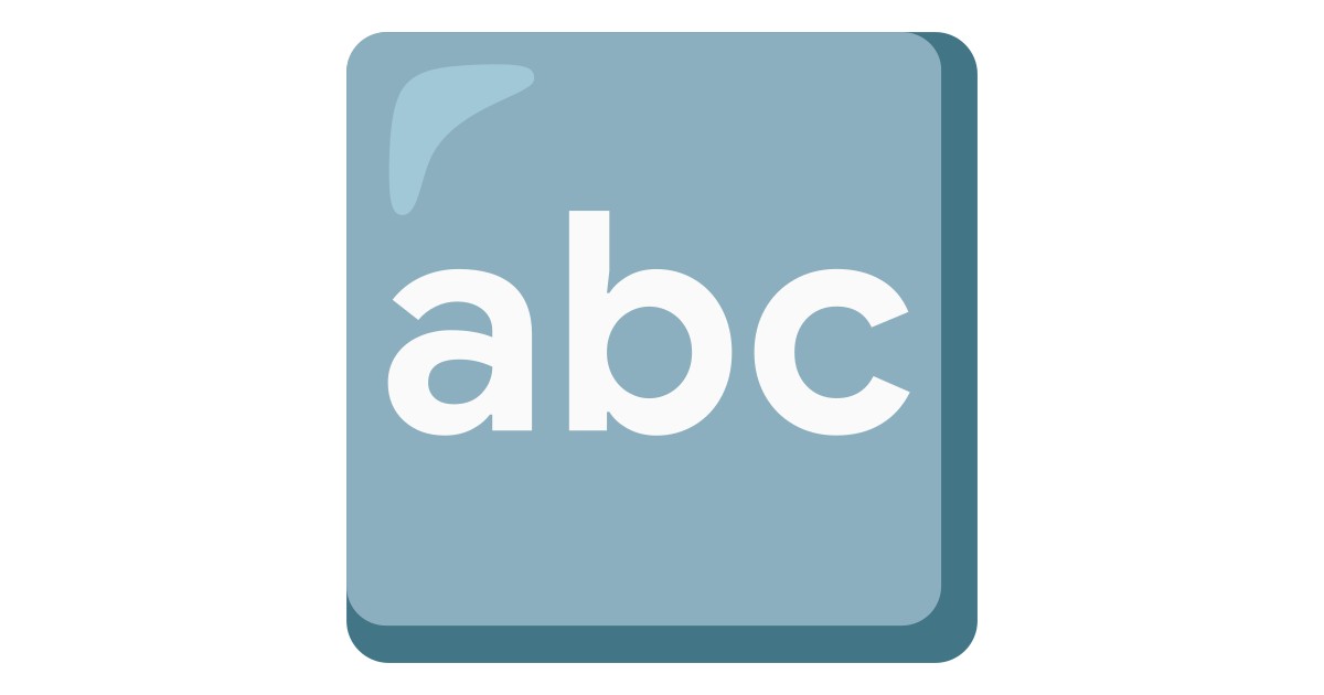 🔤 Input Latin Letters Emoji | ABC Emoji