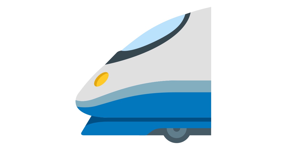 🚄 High-speed Train Emoji