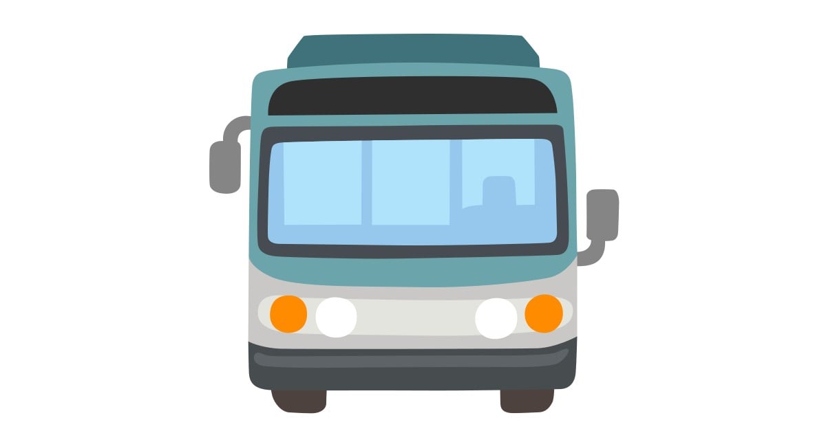 🚍 Oncoming Bus Emoji
