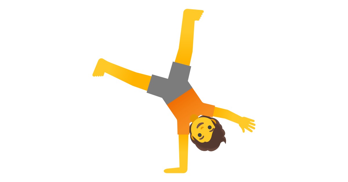 🤸 Persona Haciendo Voltereta Lateral Emoji