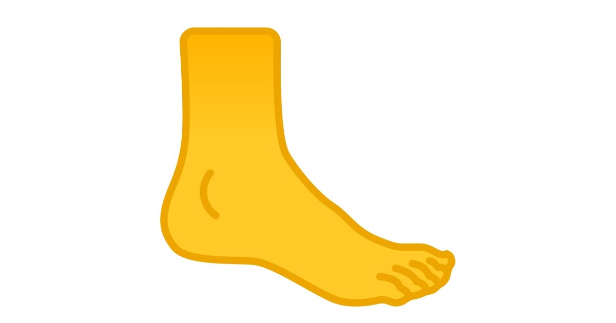 🦶 Pé Emoji