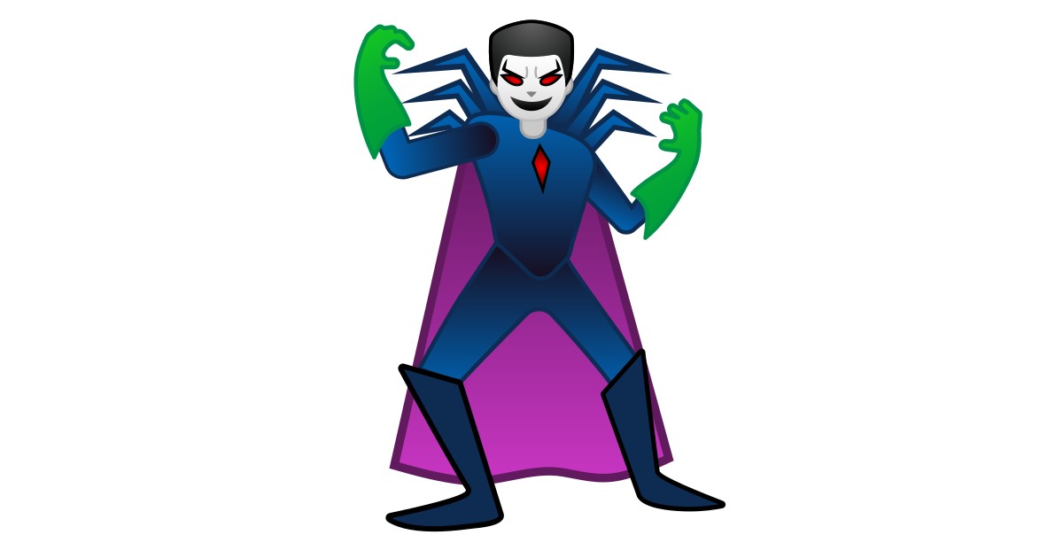 🦹‍♂️ Super-vilain Homme Emoji