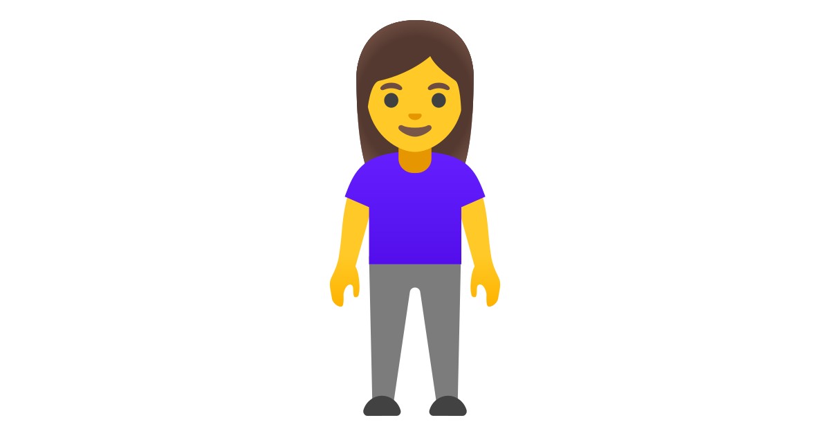 🧍‍♀️ Woman Standing Emoji