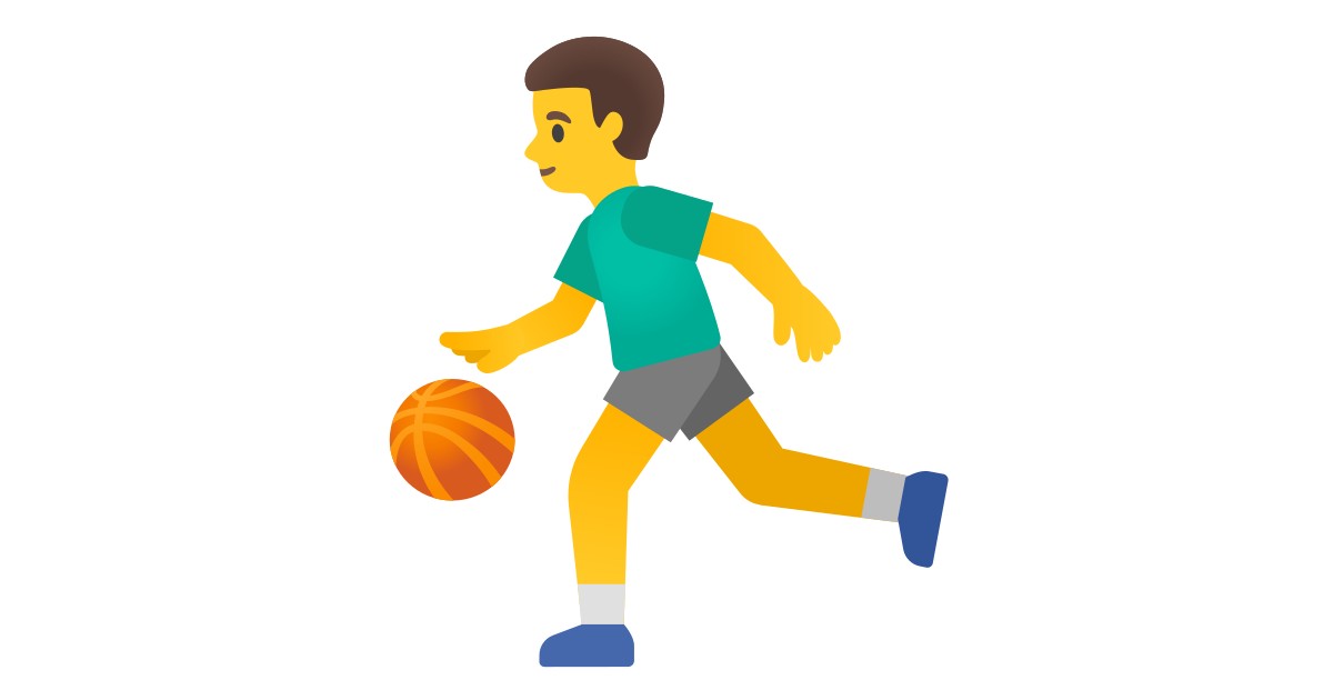 ⛹️‍♂️ Man Bouncing Ball Emoji