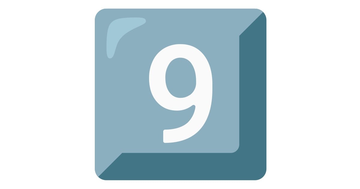 9️⃣ Keycap: 9 Emoji | Nine Emoji