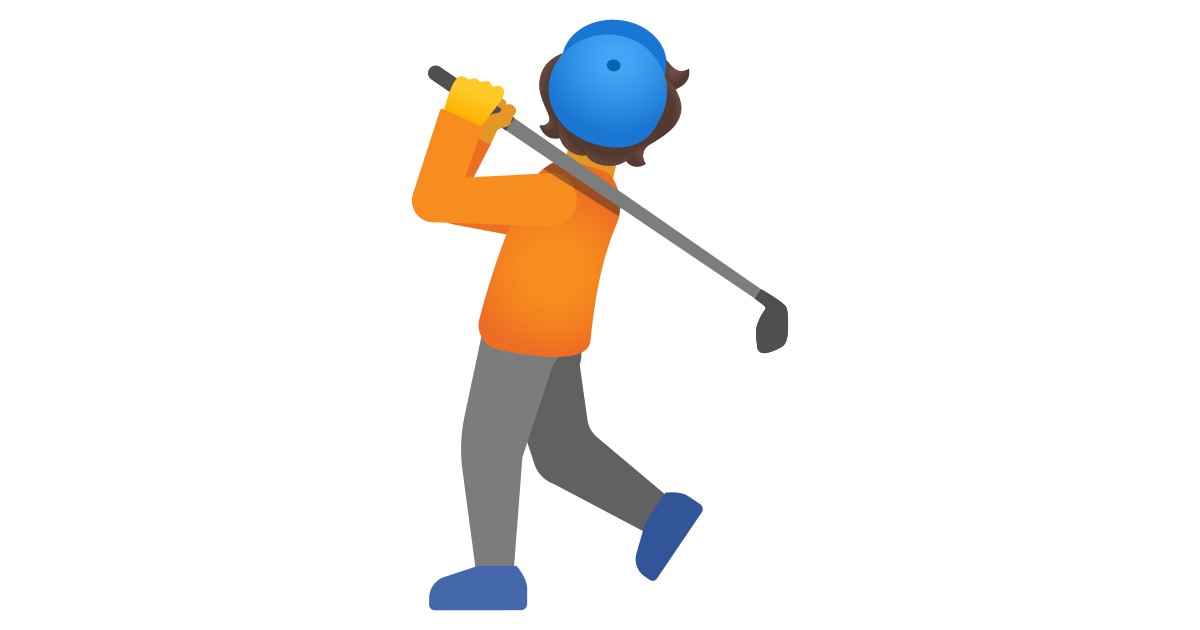 🏌️ Person Golfing Emoji
