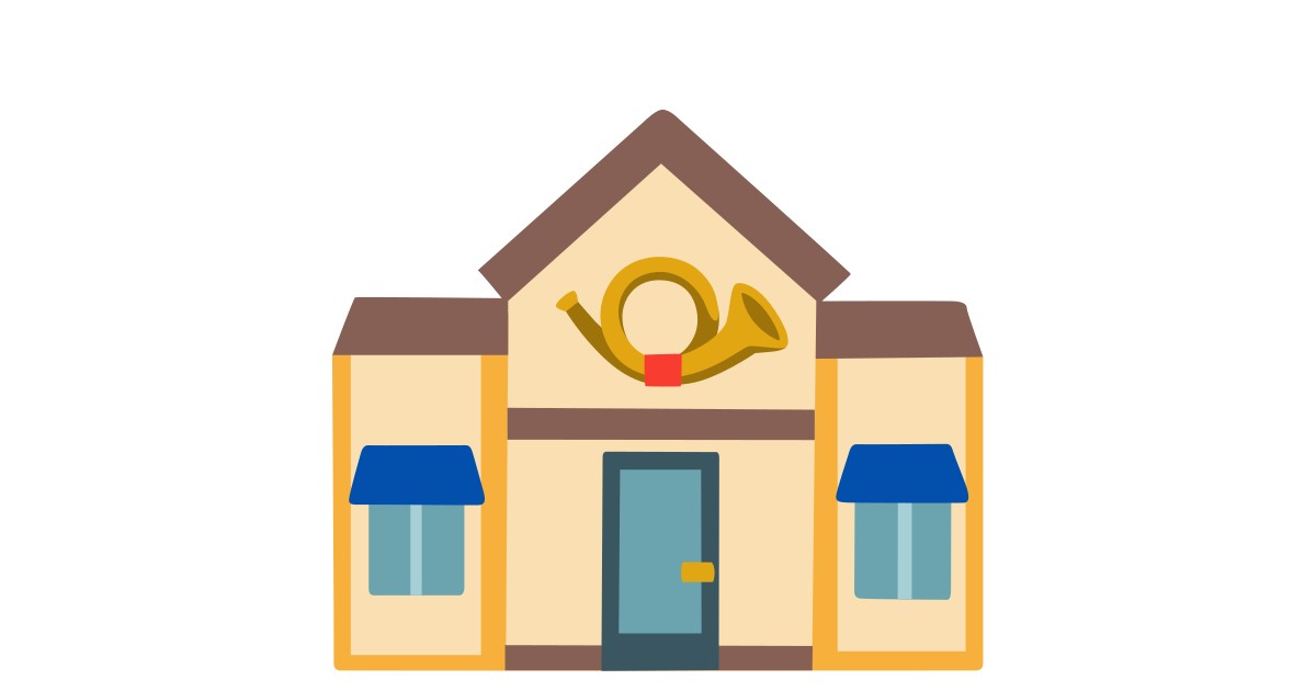 🏤 Post Office Emoji