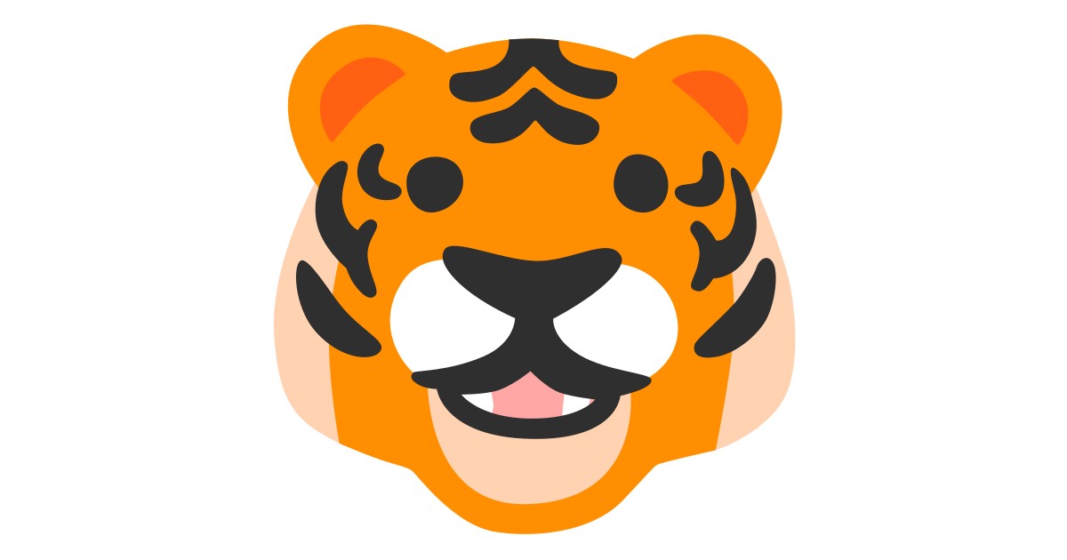 🐯 Tiger Face Emoji