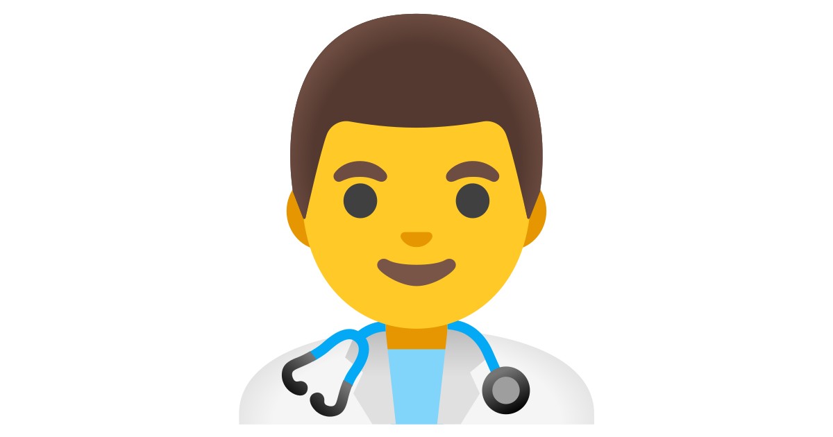 👨‍⚕️ Homem Profissional Da Saúde Emoji