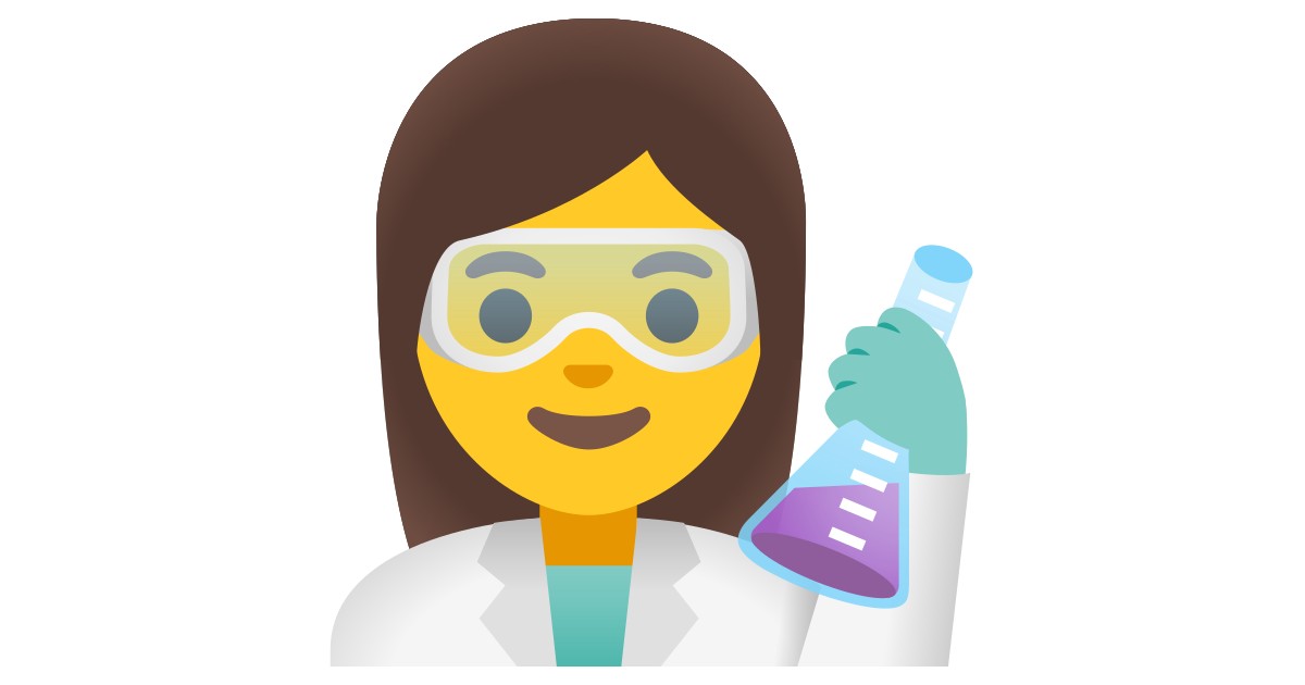 👩‍🔬 Woman Scientist Emoji