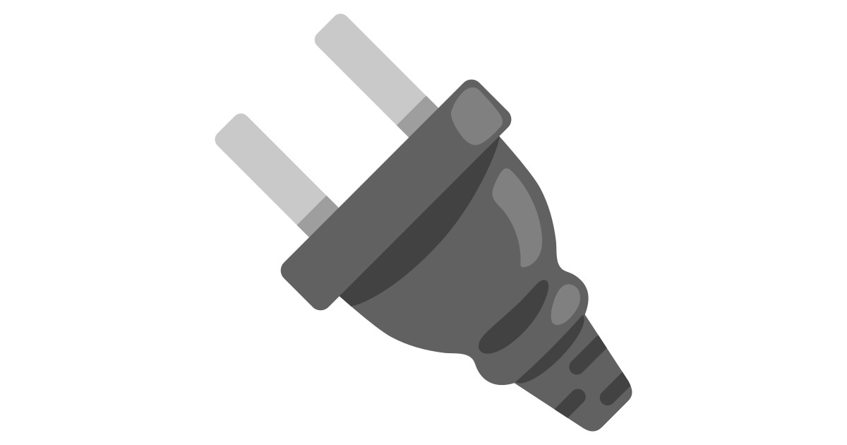 🔌 Câble Avec Fiche électrique Emoji