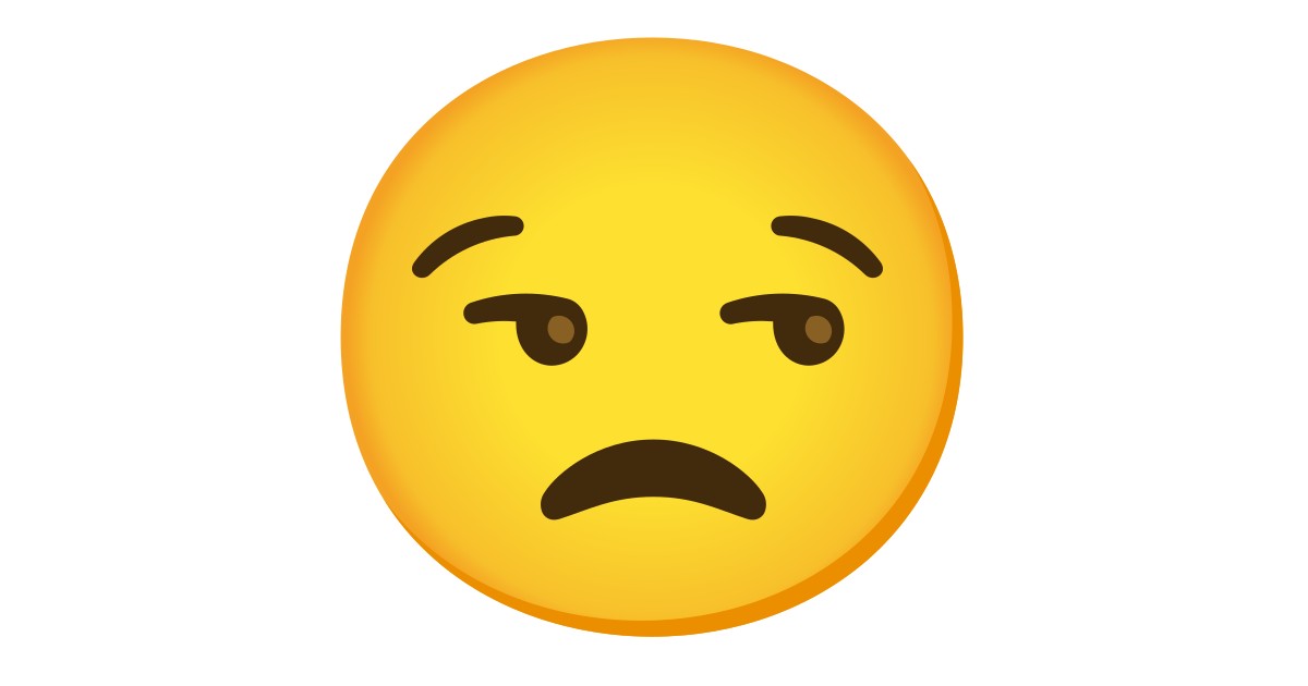 😒 Cara De Desaprobación Emoji