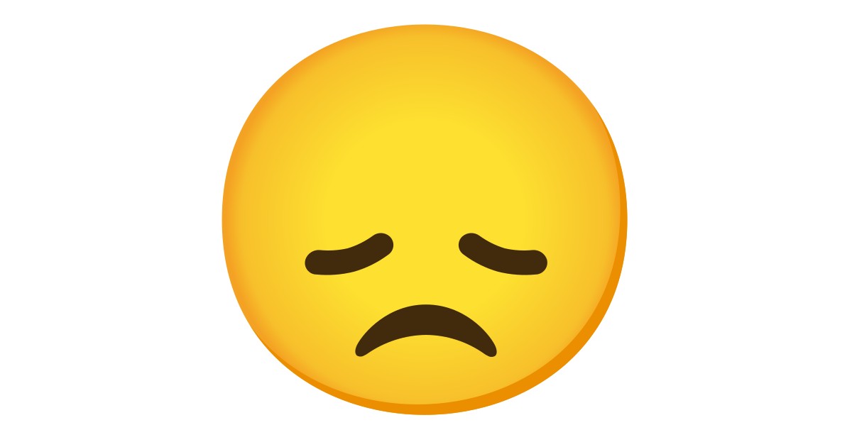 😞 Visage Déçu Emoji