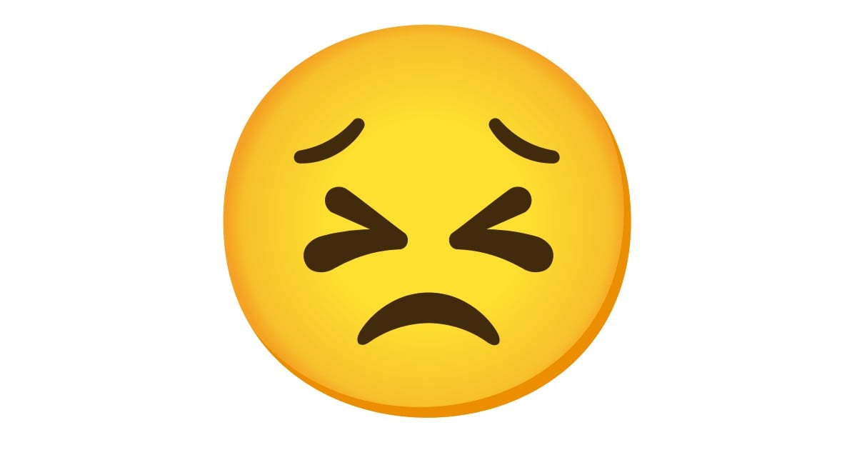 😣 Persevering Face Emoji | Persevere Emoji