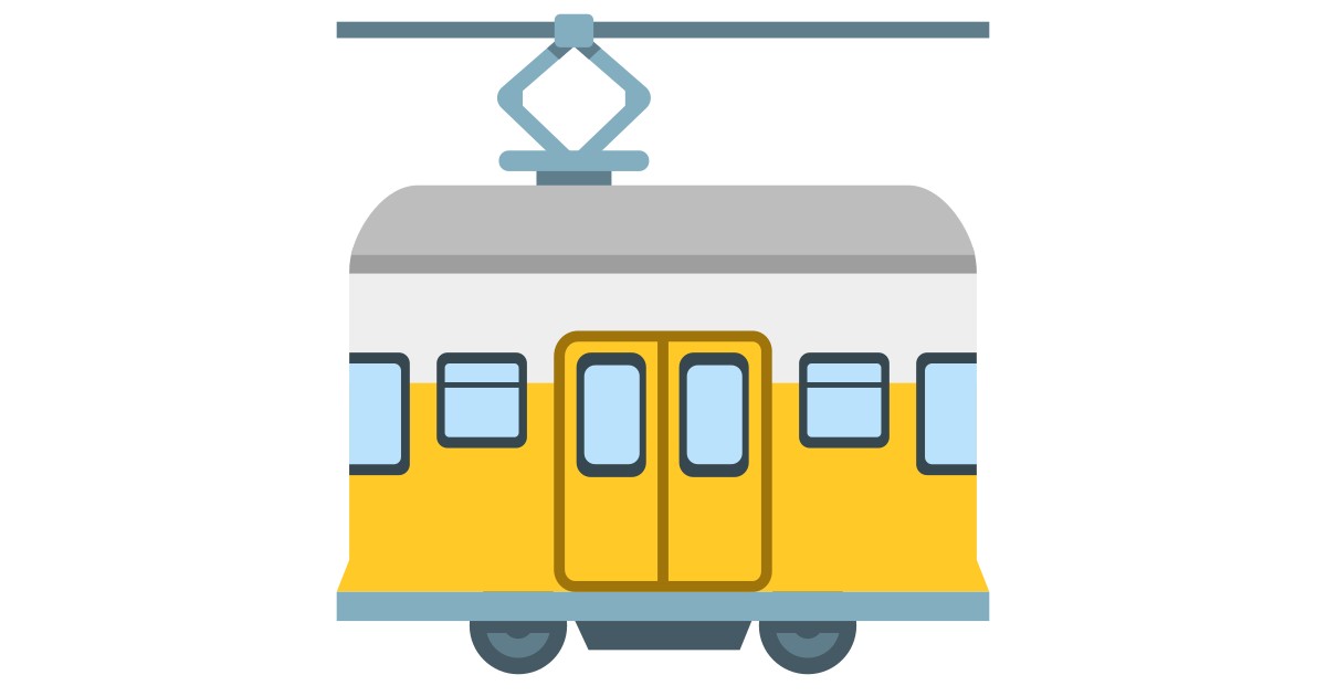 🚋 Wagon De Tramway Emoji