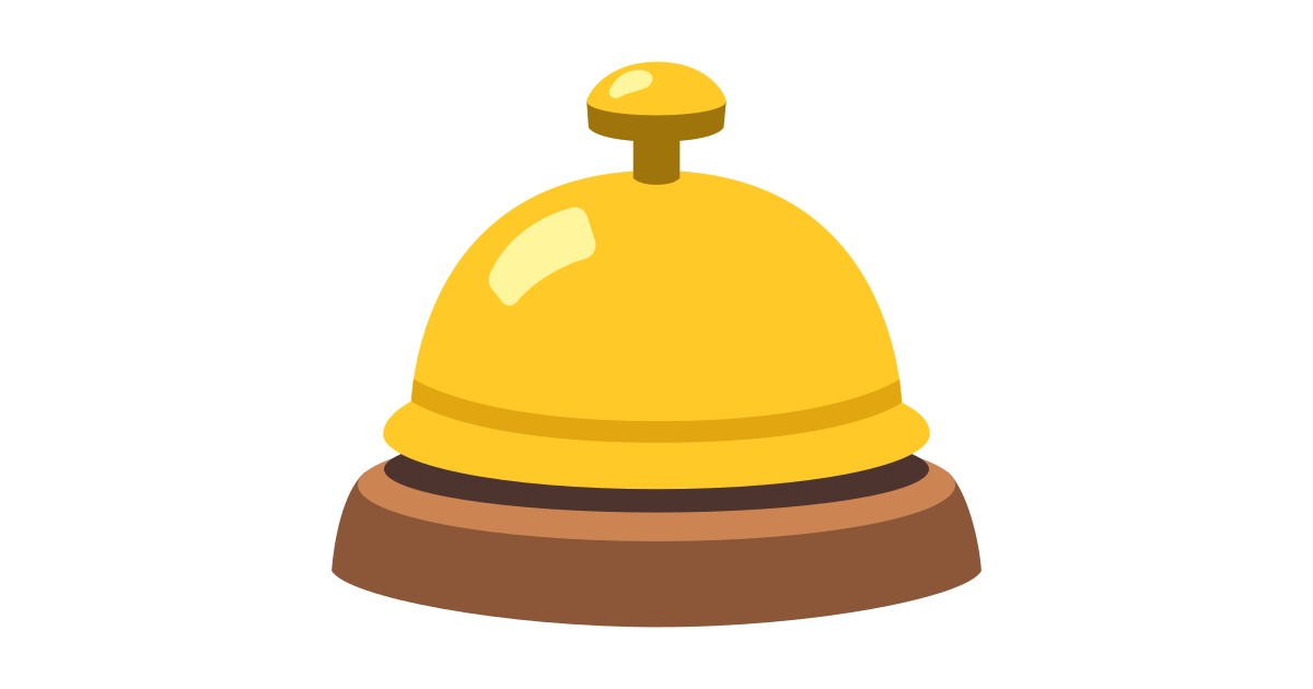 🛎️ Rezeptionsklingel-Emoji