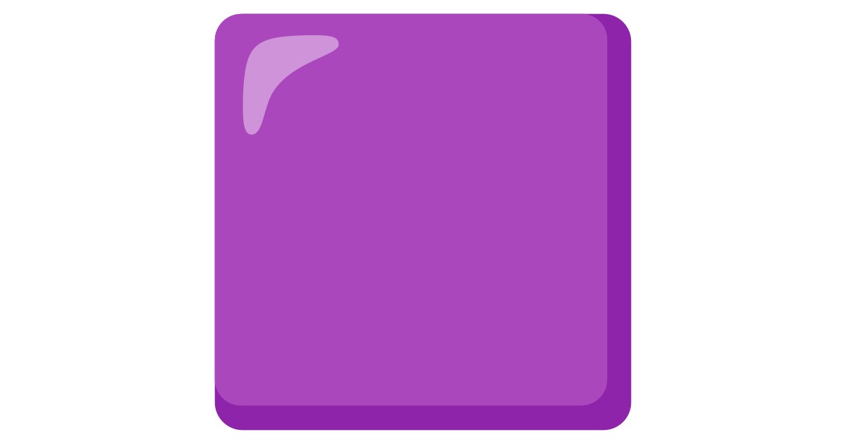  Purple Square Emoji In 100 Languages