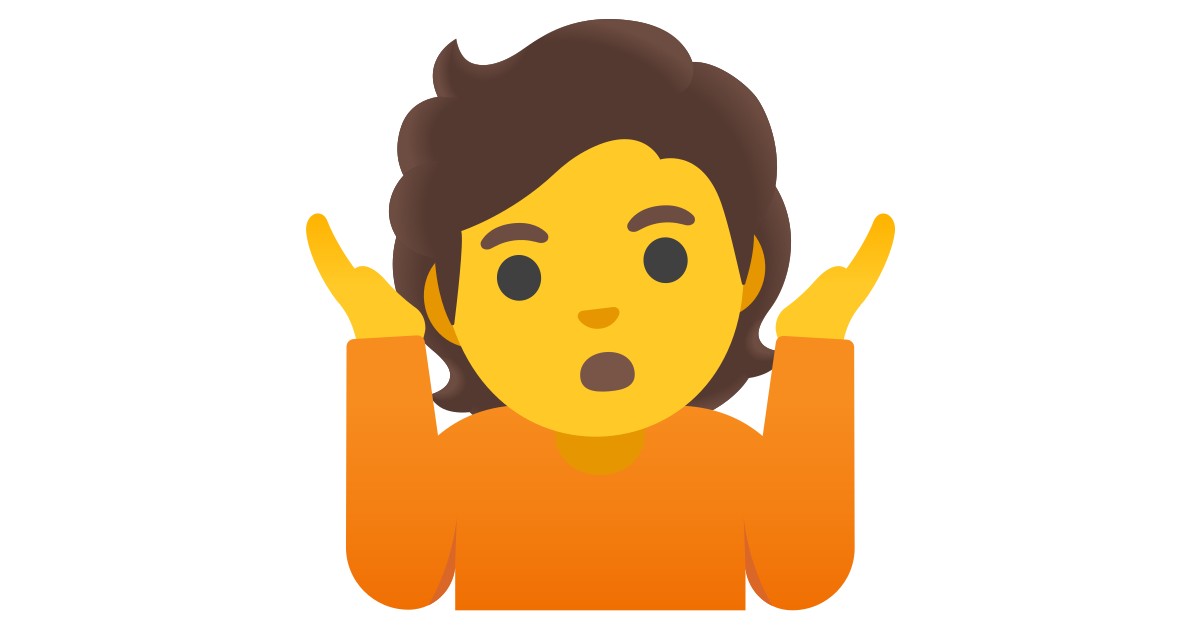 🤷 schulterzuckende Person-Emoji | Wayne-Emoji, Egal-Emoji
