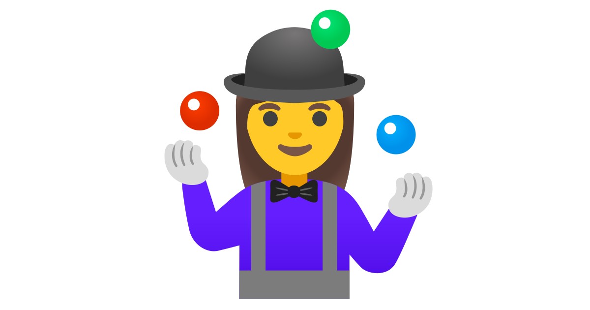 🤹‍♀️ Woman Juggling Emoji