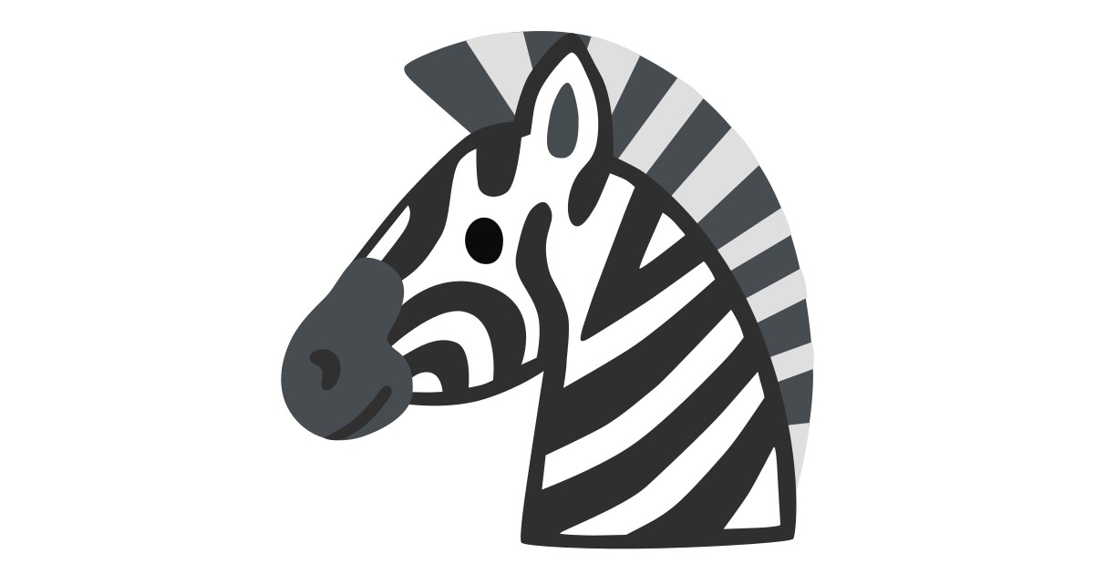 🦓 Zebra Emoji